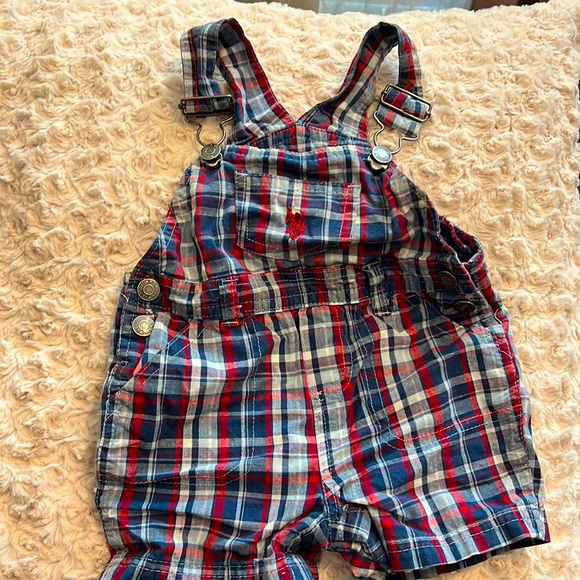 U.S. Polo Assn. | One Pieces | Infant Overalls Red White And Blue Us ...